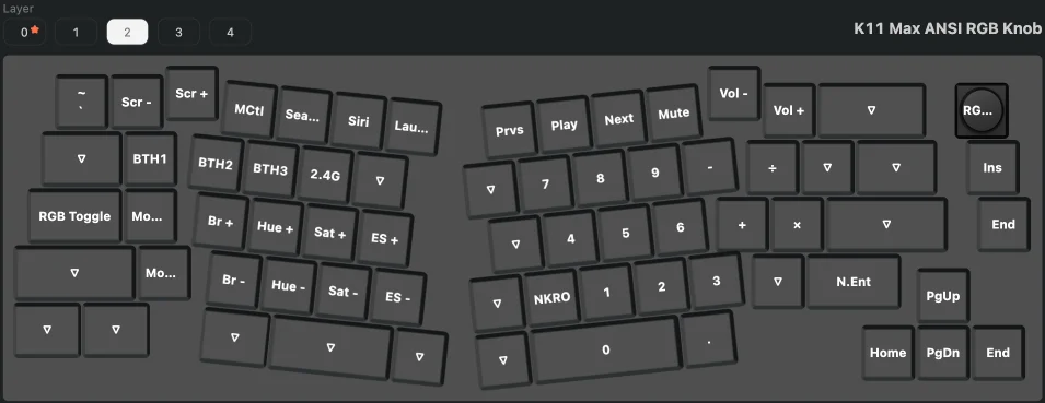 Add Macbook Pro function keys to the Keychron K11 Max keyboard · Rick's ...